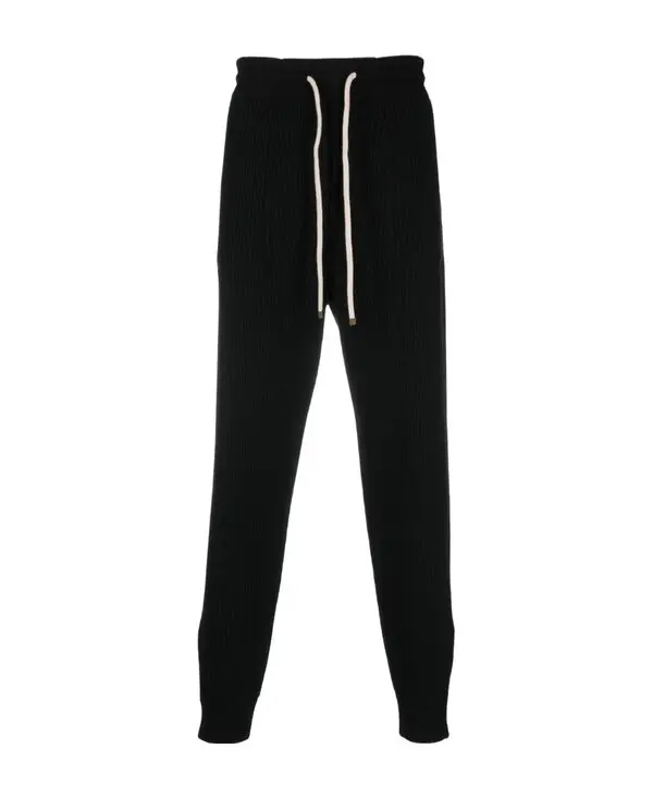 Brunello Cucinelli Ribbed Cashmere Track Pants