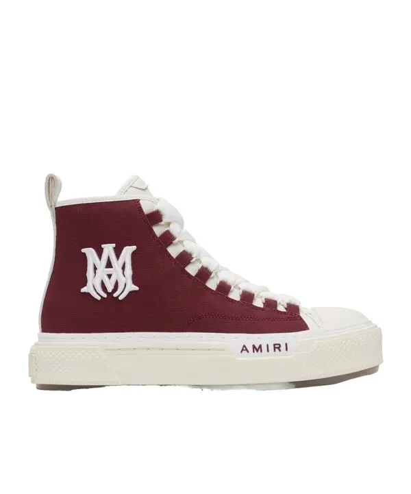 Amiri Court Hi High-top Sneakers - Wine Red