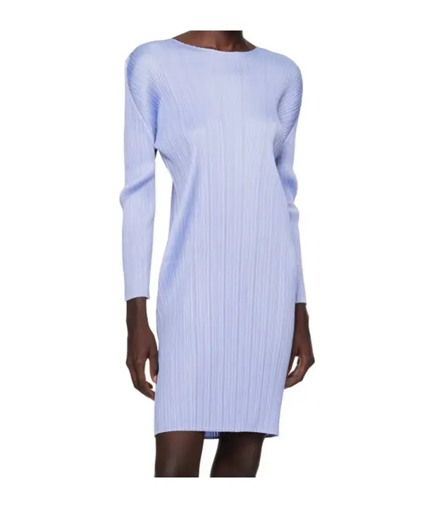 Issey Miyake Monthly Colors August Long Sleeve Dress
