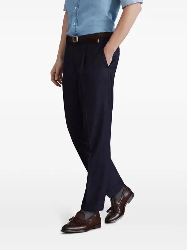 Brunello Cucinelli Cotton Tapered Trousers