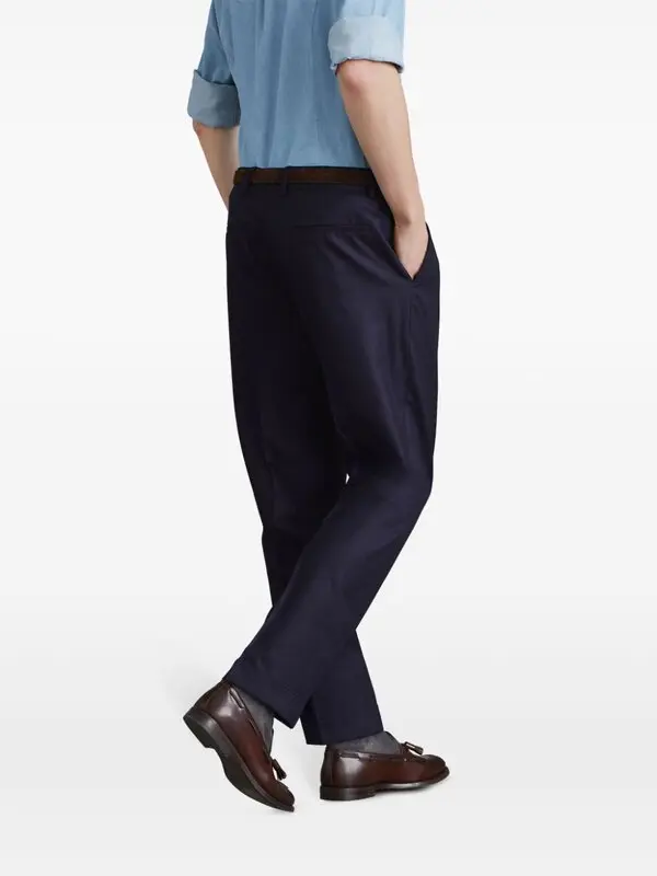 Brunello Cucinelli Cotton Tapered Trousers