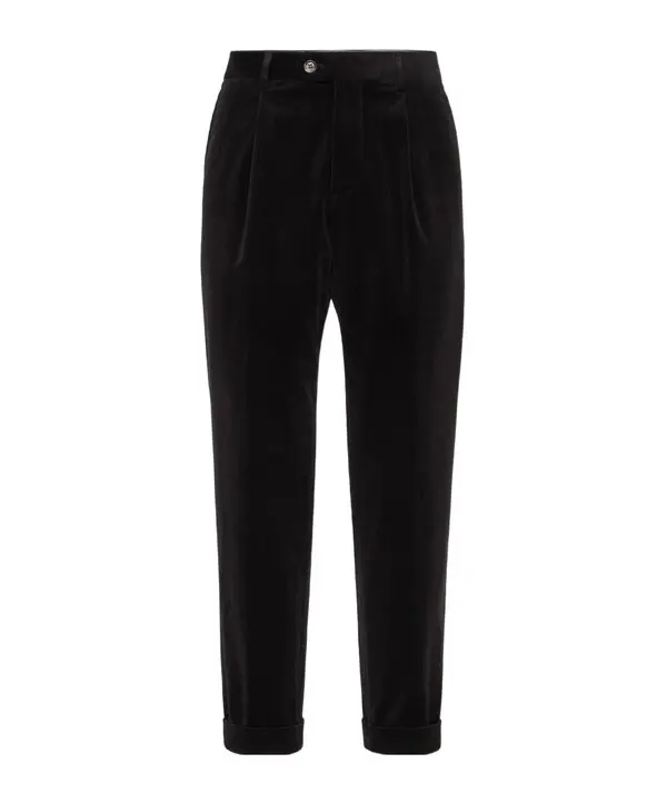 Brunello Cucinelli Tapered Corduroy Trousers