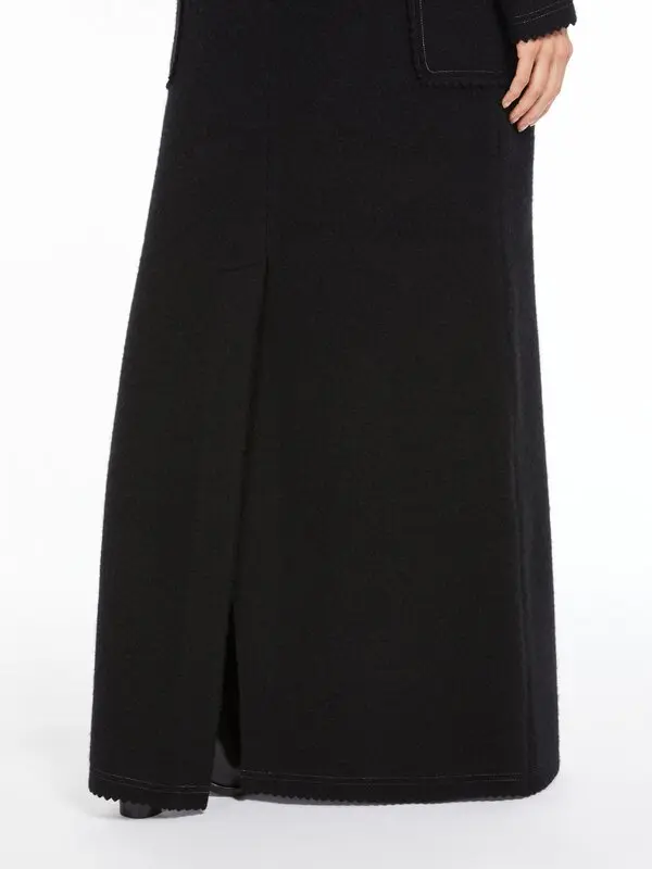Max Mara Maxi Skirt With Flap Pockets
