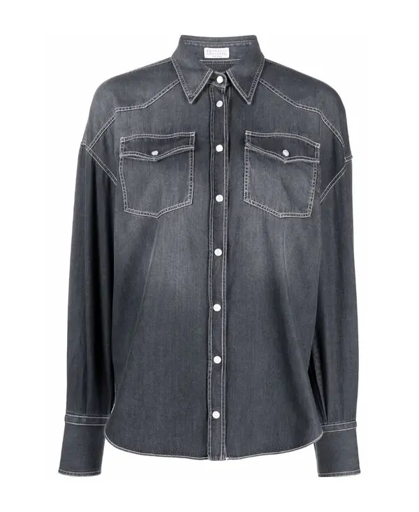 Brunello Cucinelli Denim Shirt