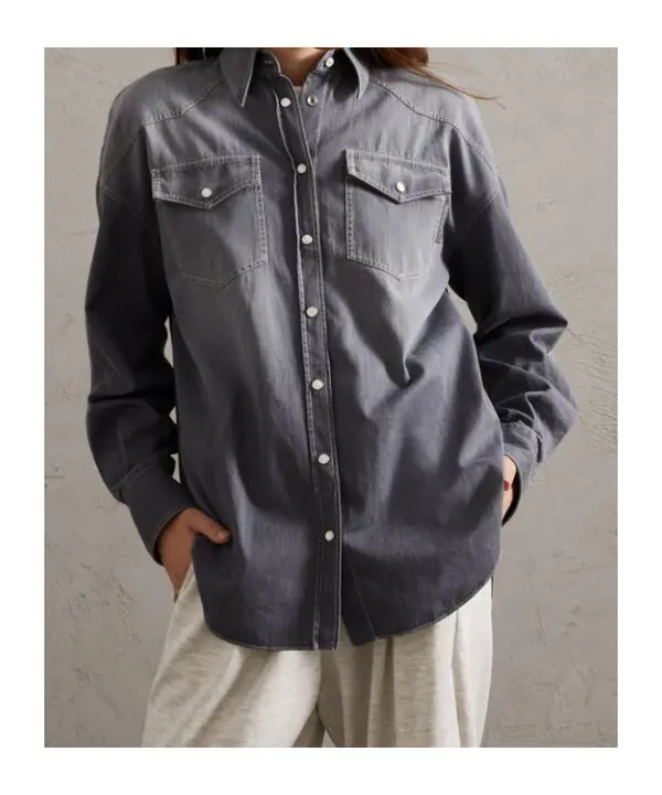 Brunello Cucinelli Denim Shirt