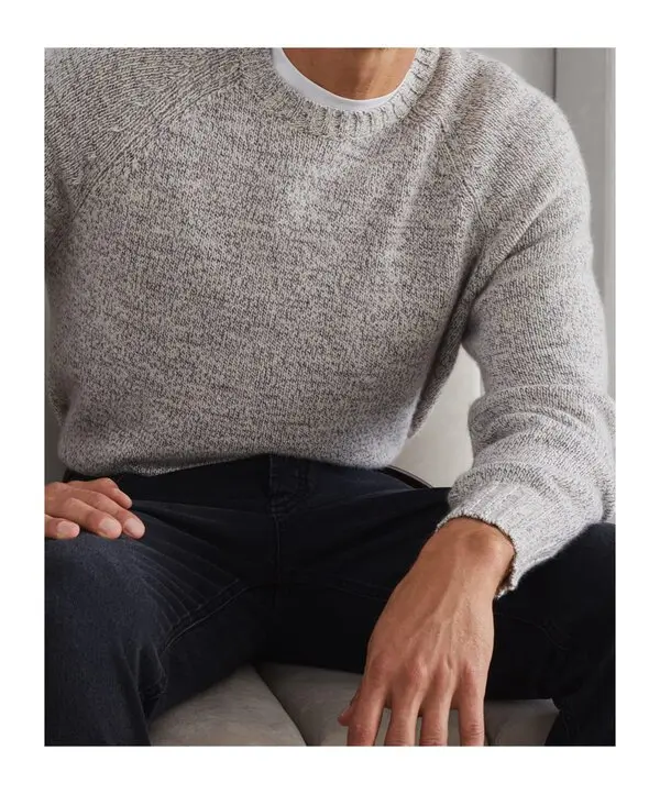 Brunello Cucinelli Marl-knitted Crewneck Jumper