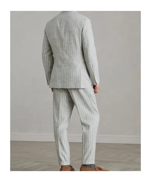 Brunello Cucinelli Striped Two-piece Tailored Suit