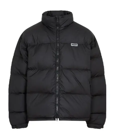 Vetements Logo Patch Padded Coat