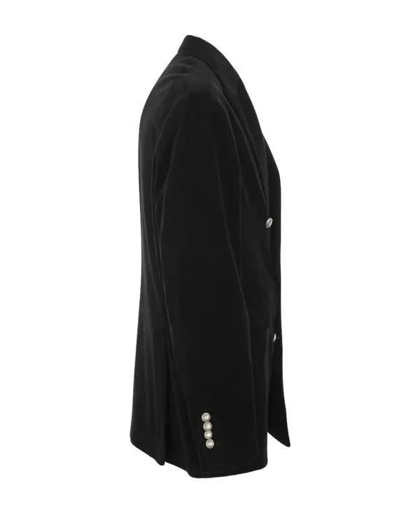 Brunello Cucinelli Double-breasted Corduroy Blazer