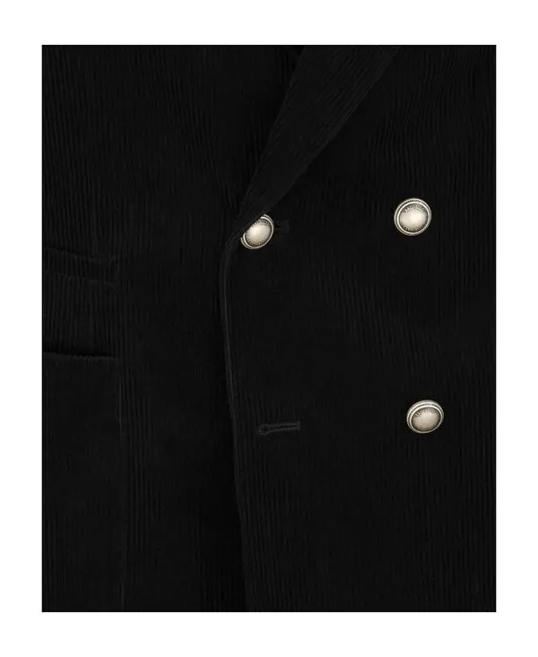 Brunello Cucinelli Double-breasted Corduroy Blazer