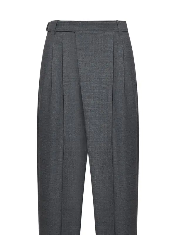 Brunello Cucinelli High-waisted Tailored Trousers