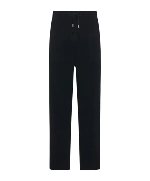 THE ROW Belt-loop Casual Pants - Deep Navy Blue