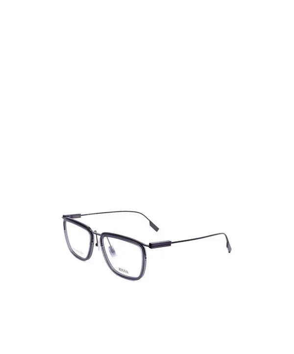 Zegna Rectangular Eyeglasses