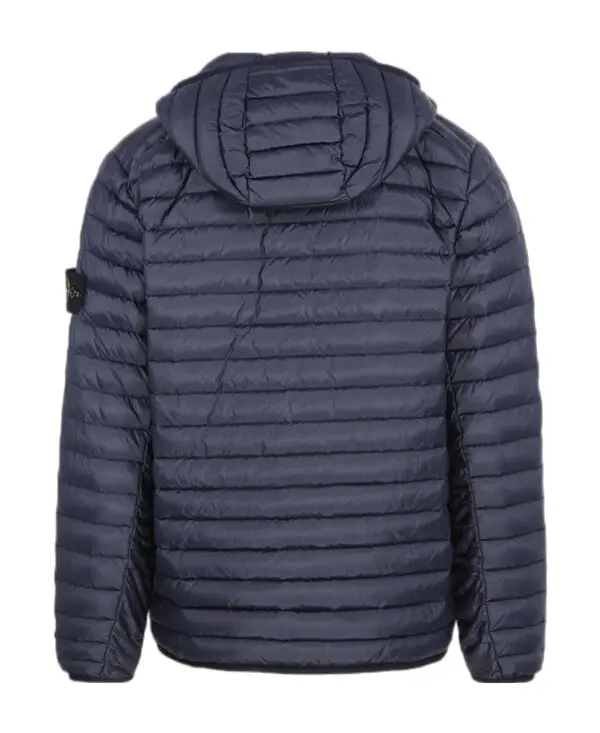 Stone Island Zip-up Hooded Down Puffer Jacket