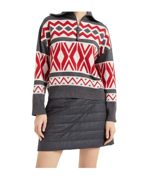 Brunello Cucinelli Jacquard Knit Jumper