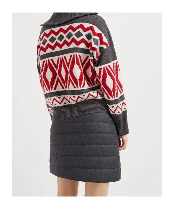 Brunello Cucinelli Jacquard Knit Jumper