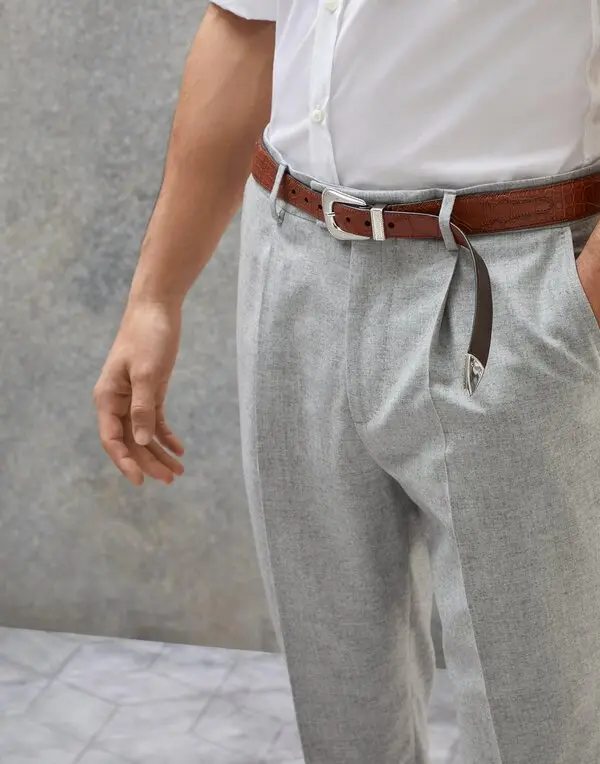 Brunello Cucinelli Pleated Tailored Trousers