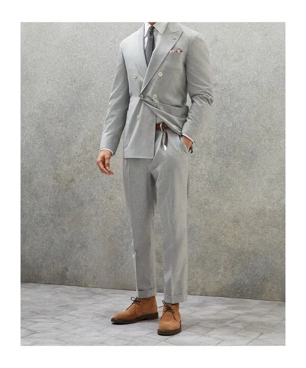 Brunello Cucinelli Pleated Tailored Trousers