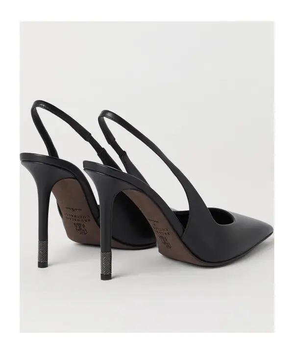 Brunello Cucinelli Slingback Heeled Pumps