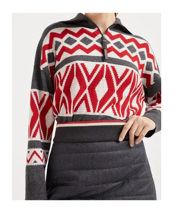 Brunello Cucinelli Quilted Mini Skirt