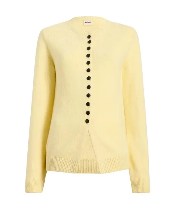 Khaite Josette Button Cardigan