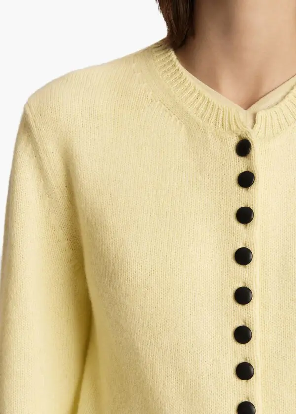 Khaite Josette Button Cardigan