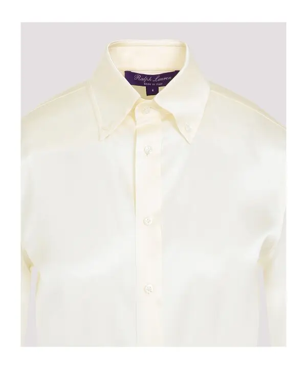 Ralph Lauren Satin Button-down Shirt
