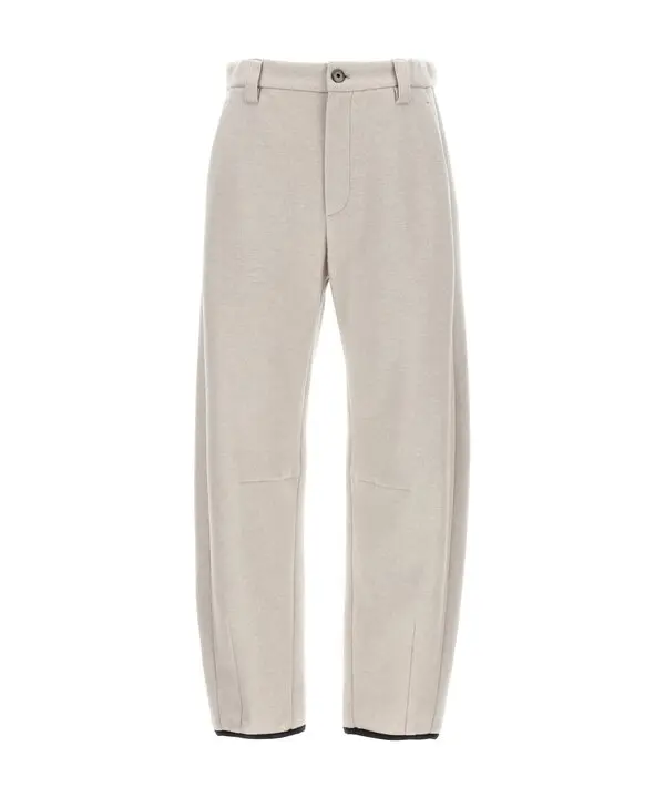Brunello Cucinelli Buttoned Hem Trousers