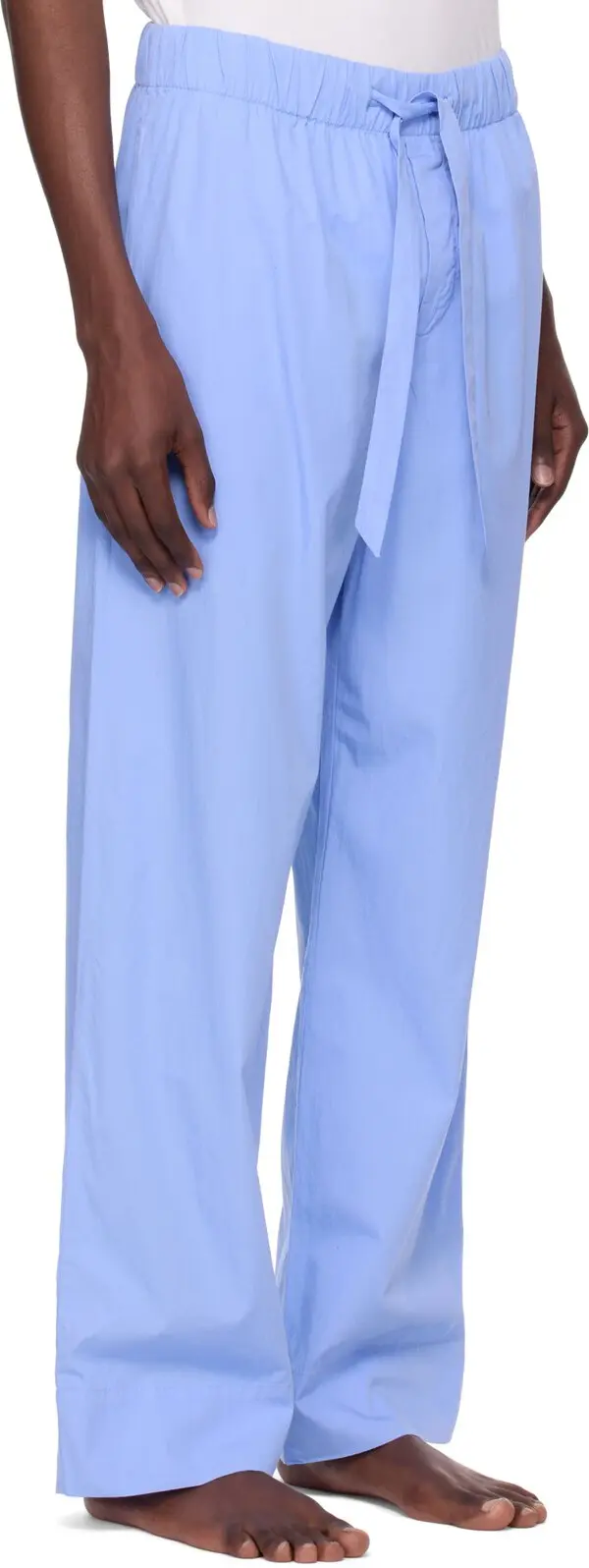 TEKLA Organic Cotton Poplin Pajama Pants