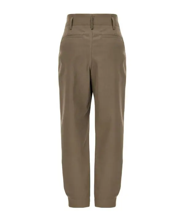 Brunello Cucinelli Monili Detail Tailored Trousers