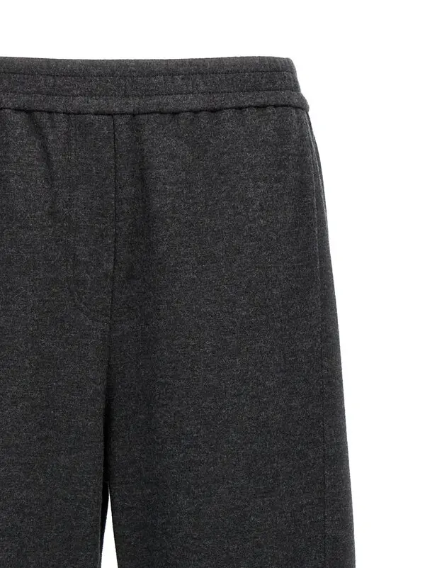 Brunello Cucinelli Elasticated Waistband Straight Leg Pants