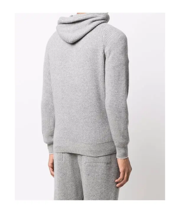 Brunello Cucinelli Logo Embroidered Zip-up Cardigan