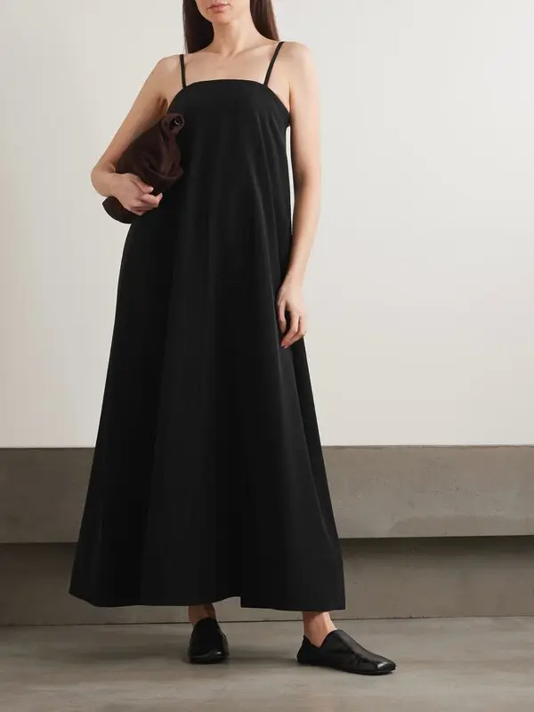 JOSEPH Banna Spaghetti-strap Midi Dress