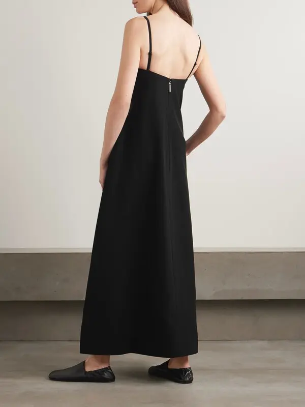 JOSEPH Banna Spaghetti-strap Midi Dress