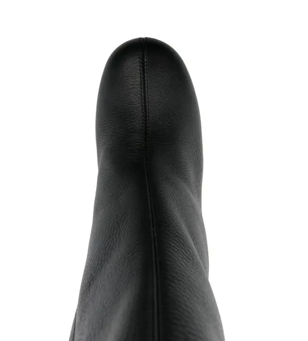 Khaite Willow Knee High Boots - Black