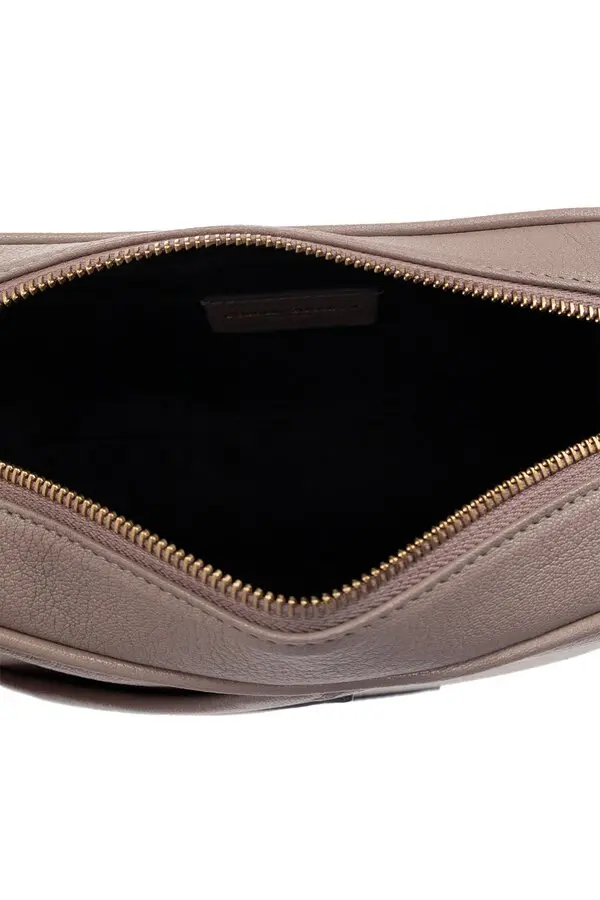 GOLDEN GOOSE Star Patch Small Crossbody Bag - Gray