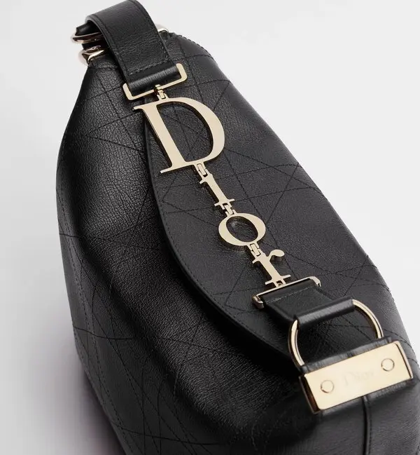 Dior Medium Hobo Bag - Black