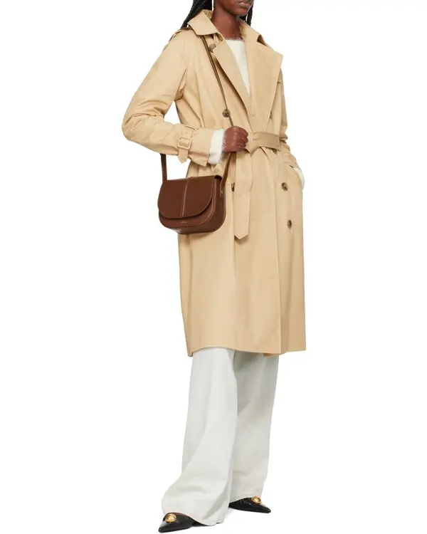 A.p.c. Betty Foldover Top Crossbody Bag