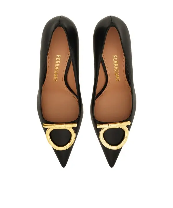 FERRAGAMO Maxi Gancini Pumps