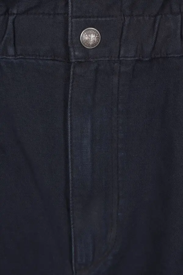 Isabel Marant Étoile Straight-leg Trousers With Elasticated Waist - Black