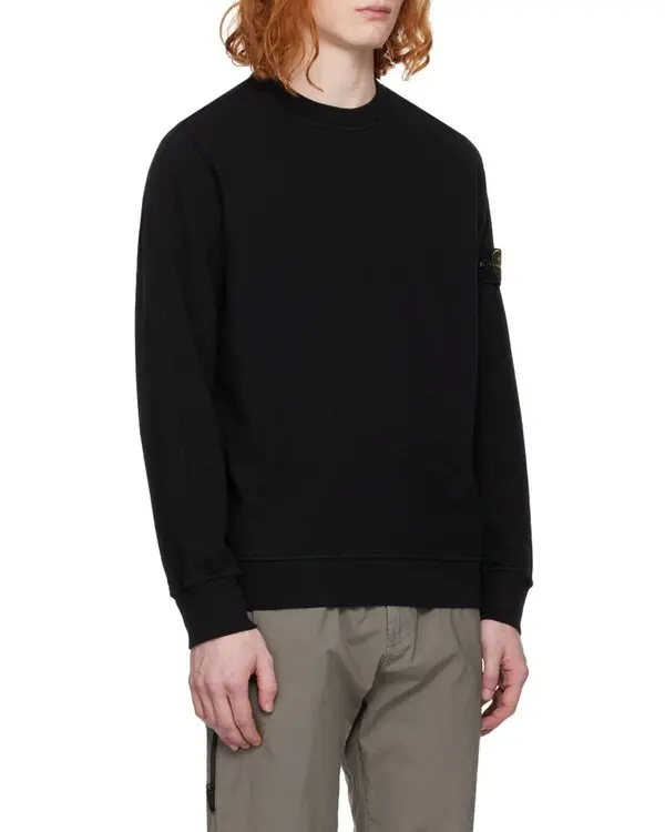 Stone Island Logo Patch Crewneck Sweatshirt