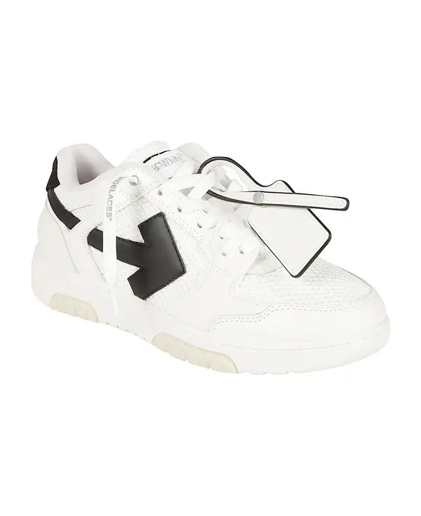 Off-White Logo Patch Lace-up Sneakers