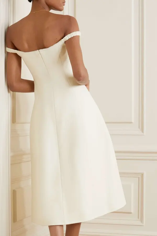 Khaite Uma Strapless Dress