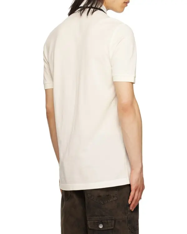Dolce & Gabbana Dolce Gabbana Logo Embroidered Polo Shirt