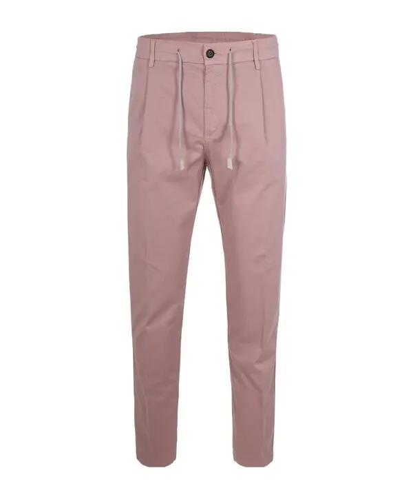 Eleventy Drawstring Tapered Trousers - Nude