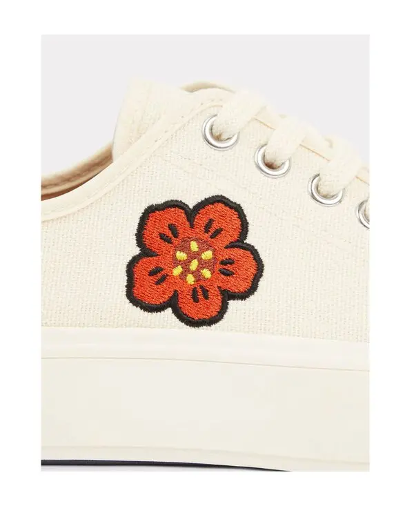 Kenzo Boke Flower Motif Lace-up Sneakers