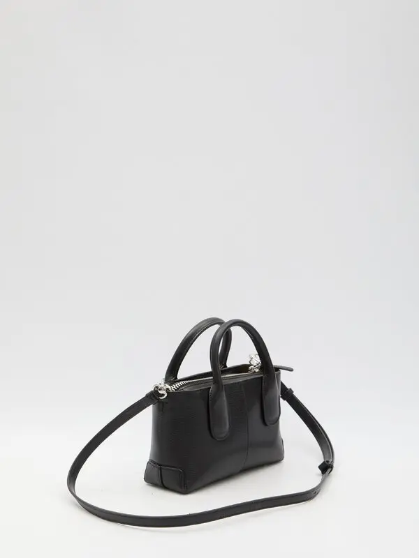 TOD'S Logo Embossed Mini Tote Bag