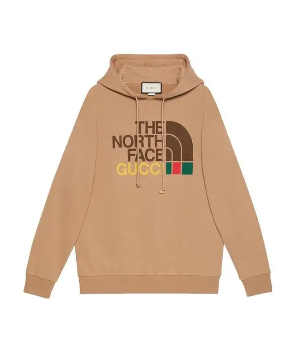 Gucci The North Face X Logo Hoodie - Nude