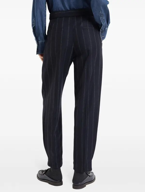 Brunello Cucinelli Striped Tailored Trousers