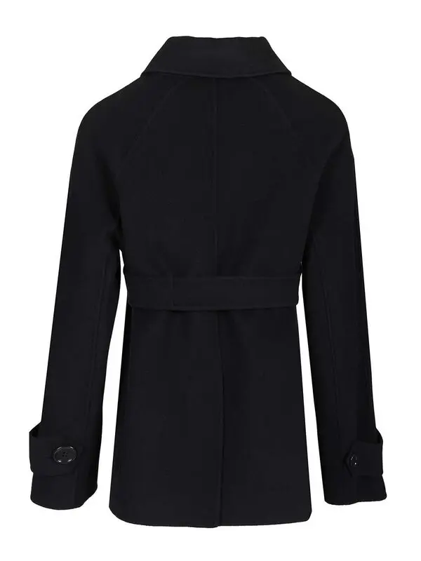 Max Mara Louise Double Breasted Short Belted Jacket